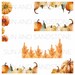 Autumn Clipart Bundle, Halloween Clipart Bundle, Watercolor Clipart ...