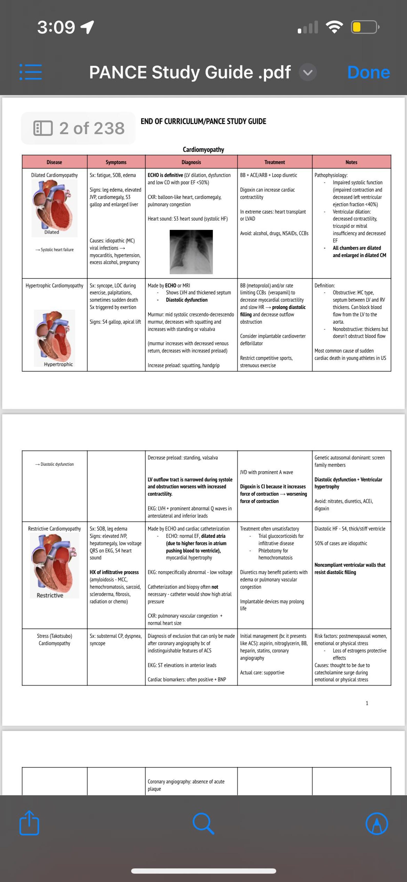 2024/2025 PANCE and EOC (end of Curriculum) Study Guide - Etsy