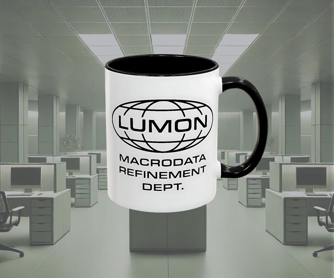 Lumon Macrodata Refinement Severance Mug, Severance Inspired Minimalist ...