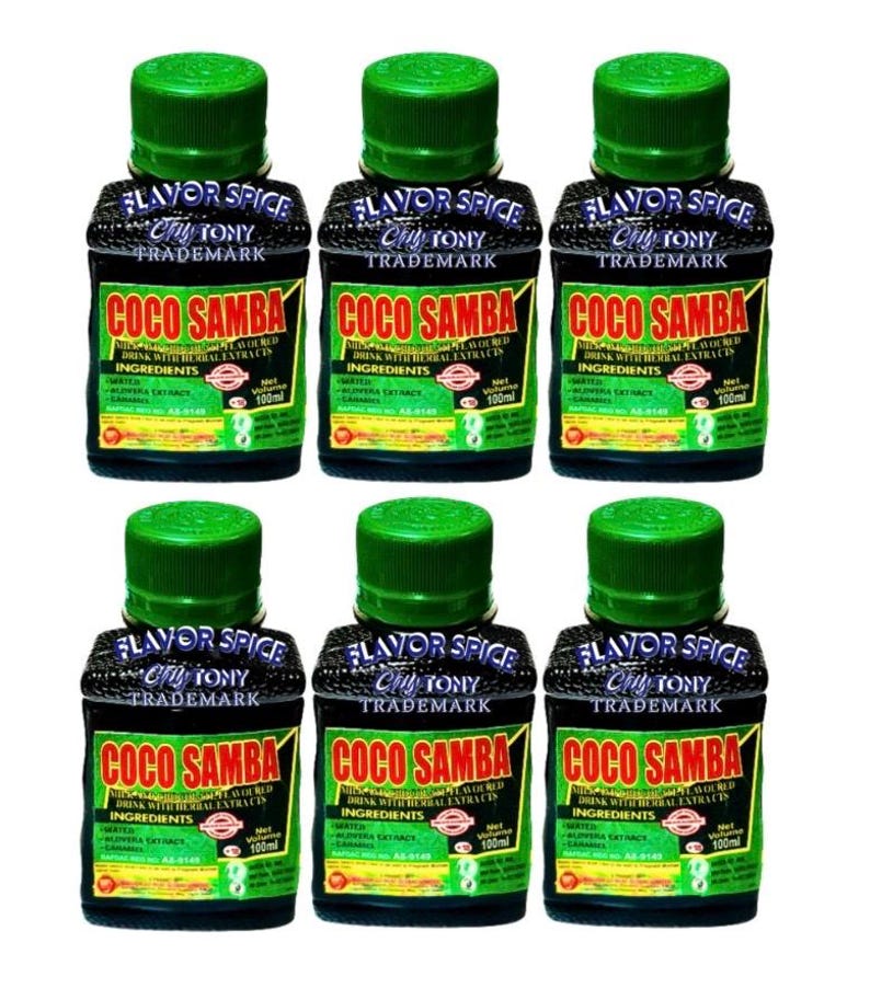 Coco Samba Bitters Herbal Drink 6 Bottles - Etsy
