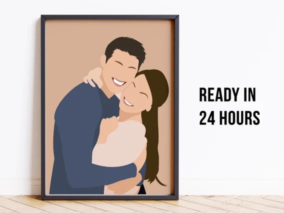 Faceless Portraits for Profile Picture Custom Portrait From Photo ...