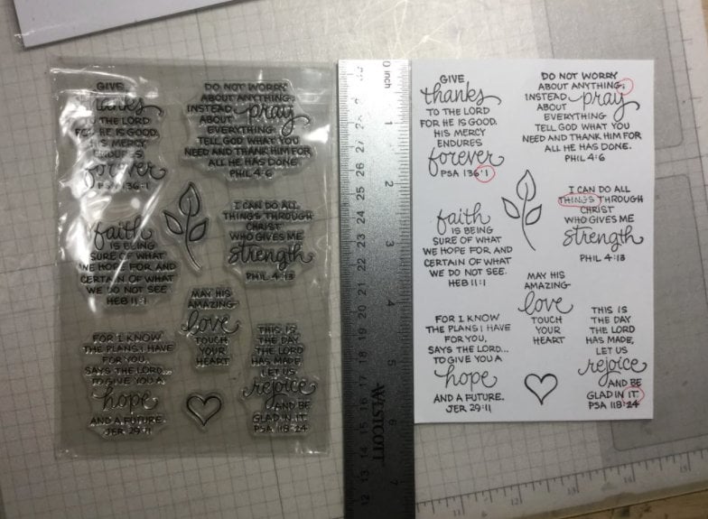 Clear Stamps Rubber Silicone Seal Motivational Text Inspirational ...