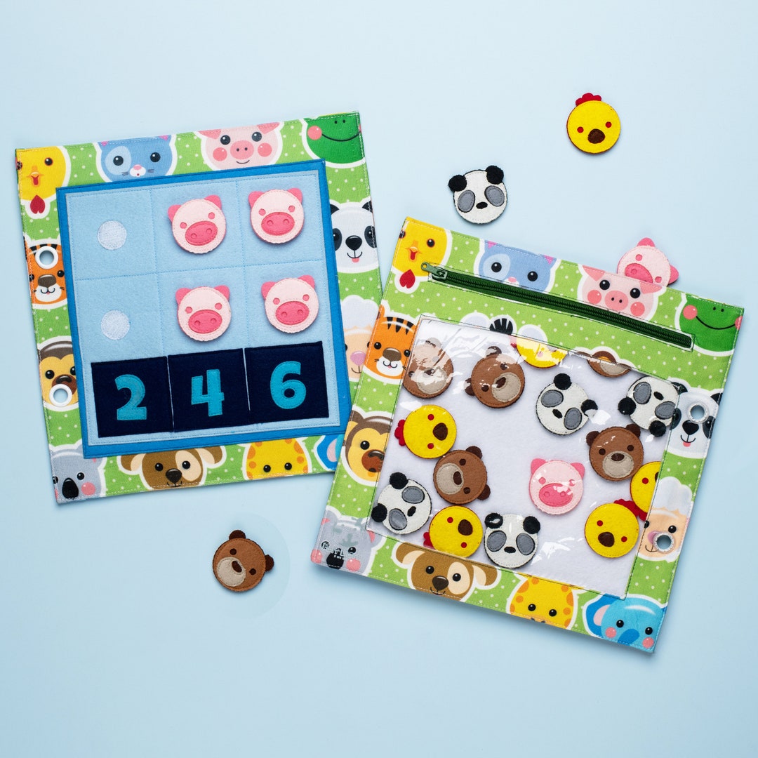 ZOO I Spy Kitlearning Busy Book/ Fun Activities Toddler/ Kids - Etsy