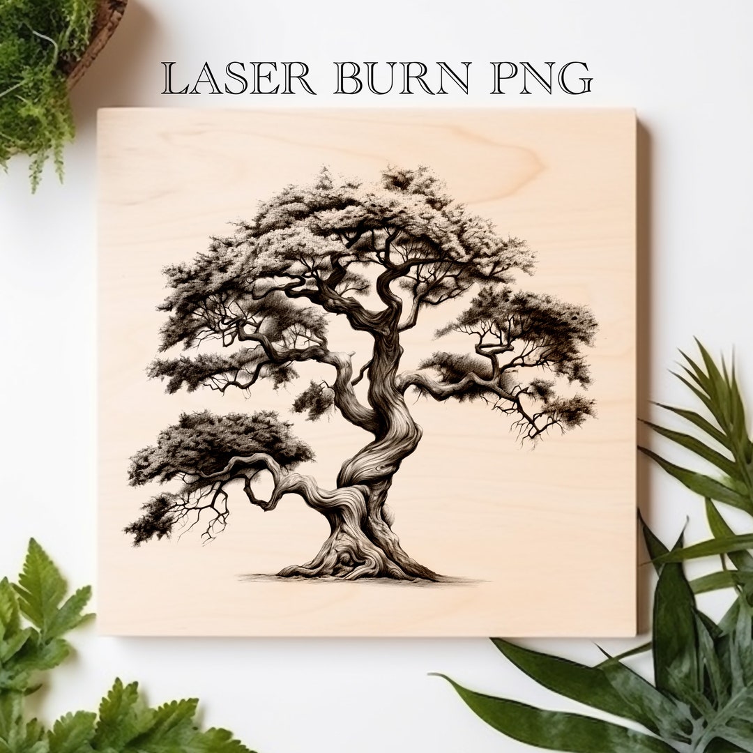 Laser Burn PNG | Engrave | Laser Ready | Lightburn File | Digital ...