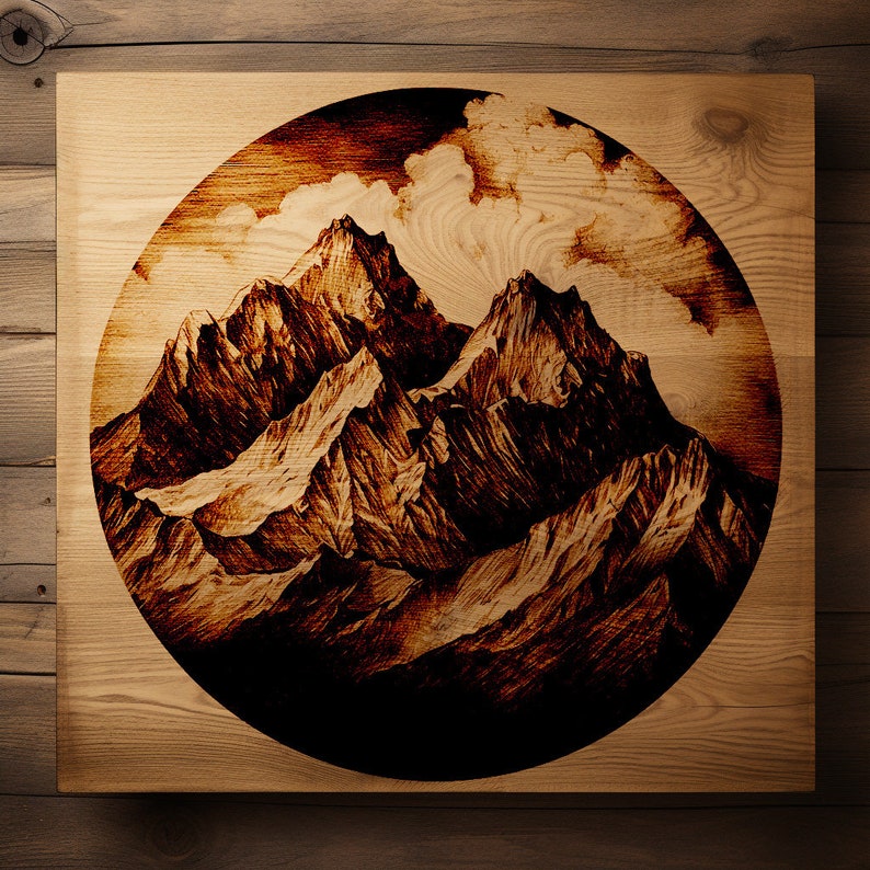 Laser Burn PNG | Engrave | Laser Ready | Lightburn File | Digital ...