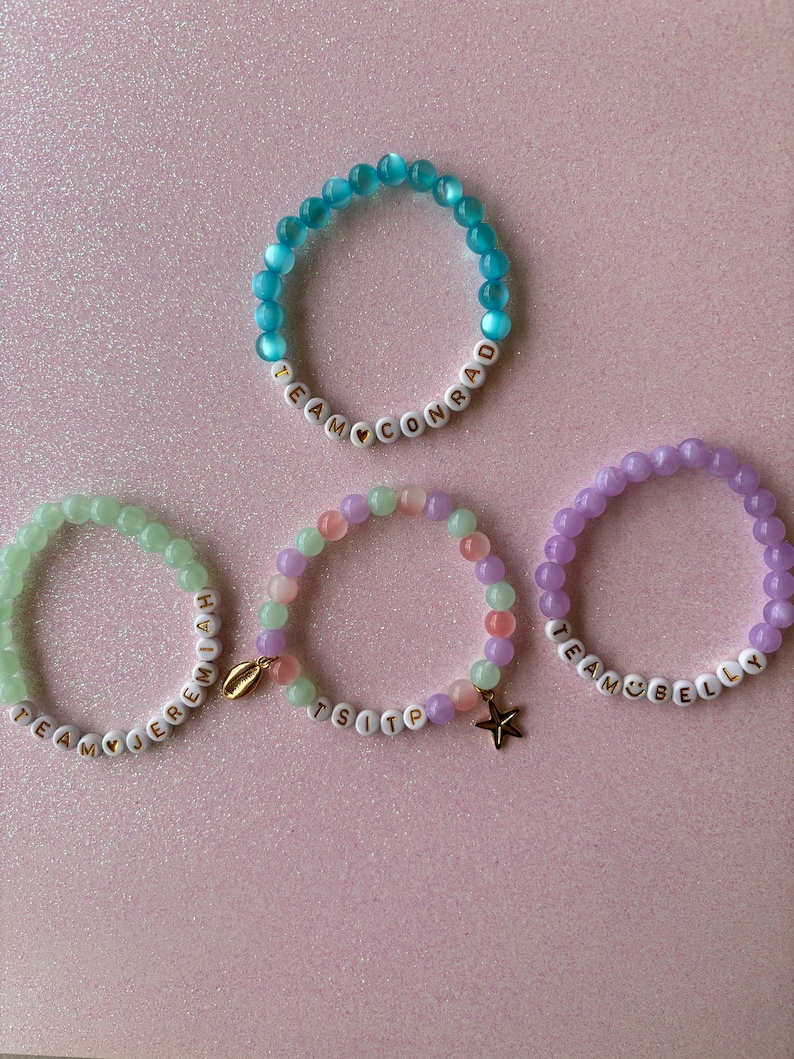 The Summer I Turned Pretty Handmade Beaded Bracelets - Etsy