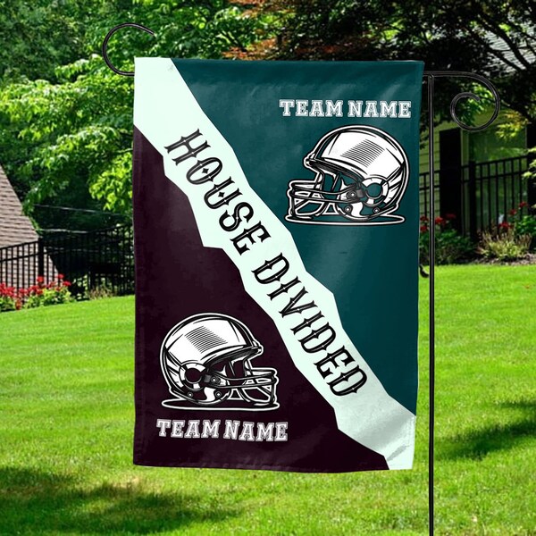 House Divided Garden Flag Baseball - Etsy