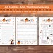 Halloween 3 Game Bundle, Printable Halloween Games, Halloween Word ...