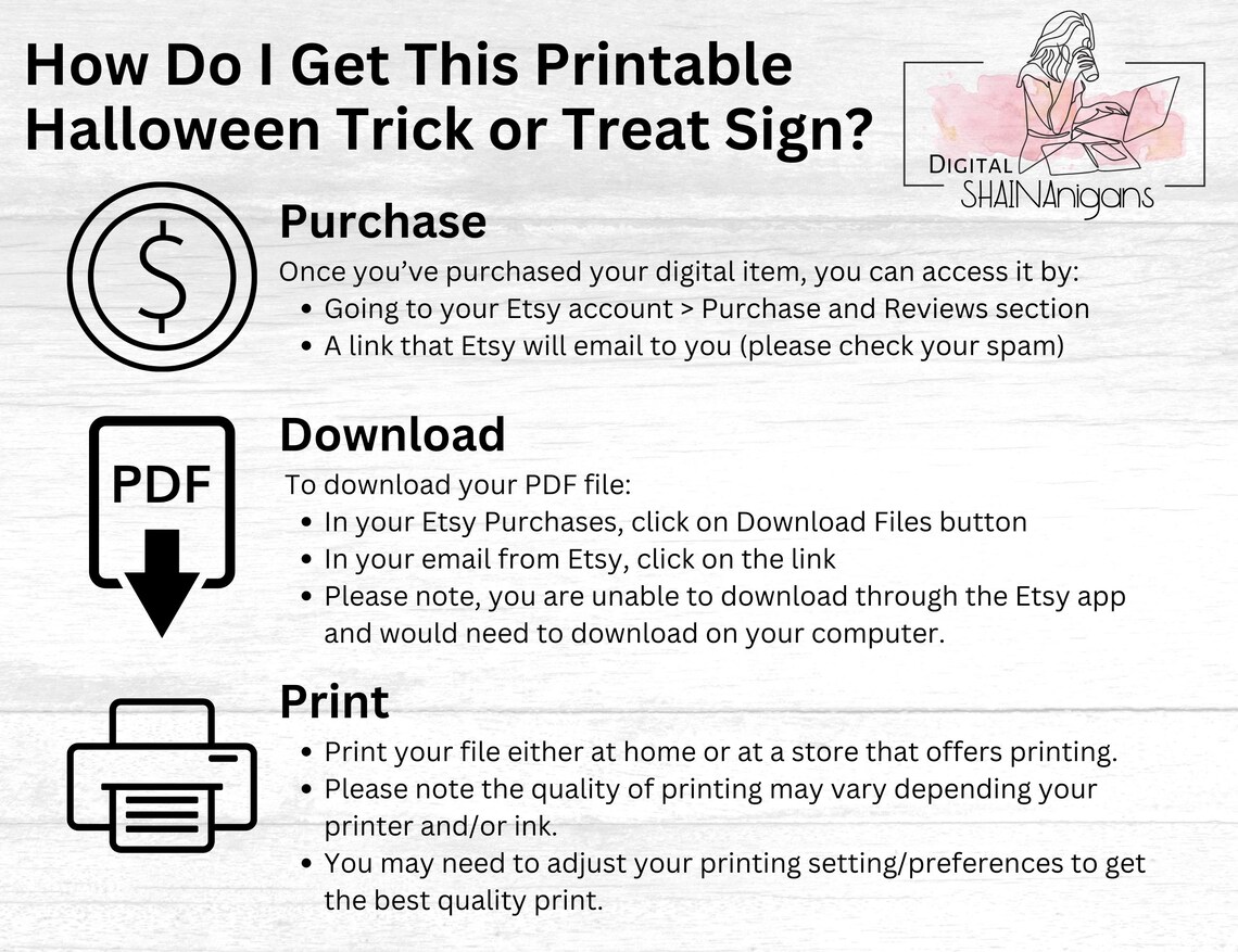 Halloween Printable Trick or Treat Candy Sign, Take One, Take Two, Take ...