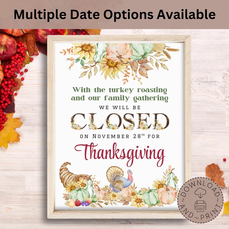 Thanksgiving Signs - Etsy