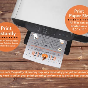 Halloween 3 Game Bundle, Printable Halloween Games, Halloween Word ...