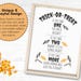 Halloween Printable Trick or Treat Candy Sign, Take One, Take Two, Take ...