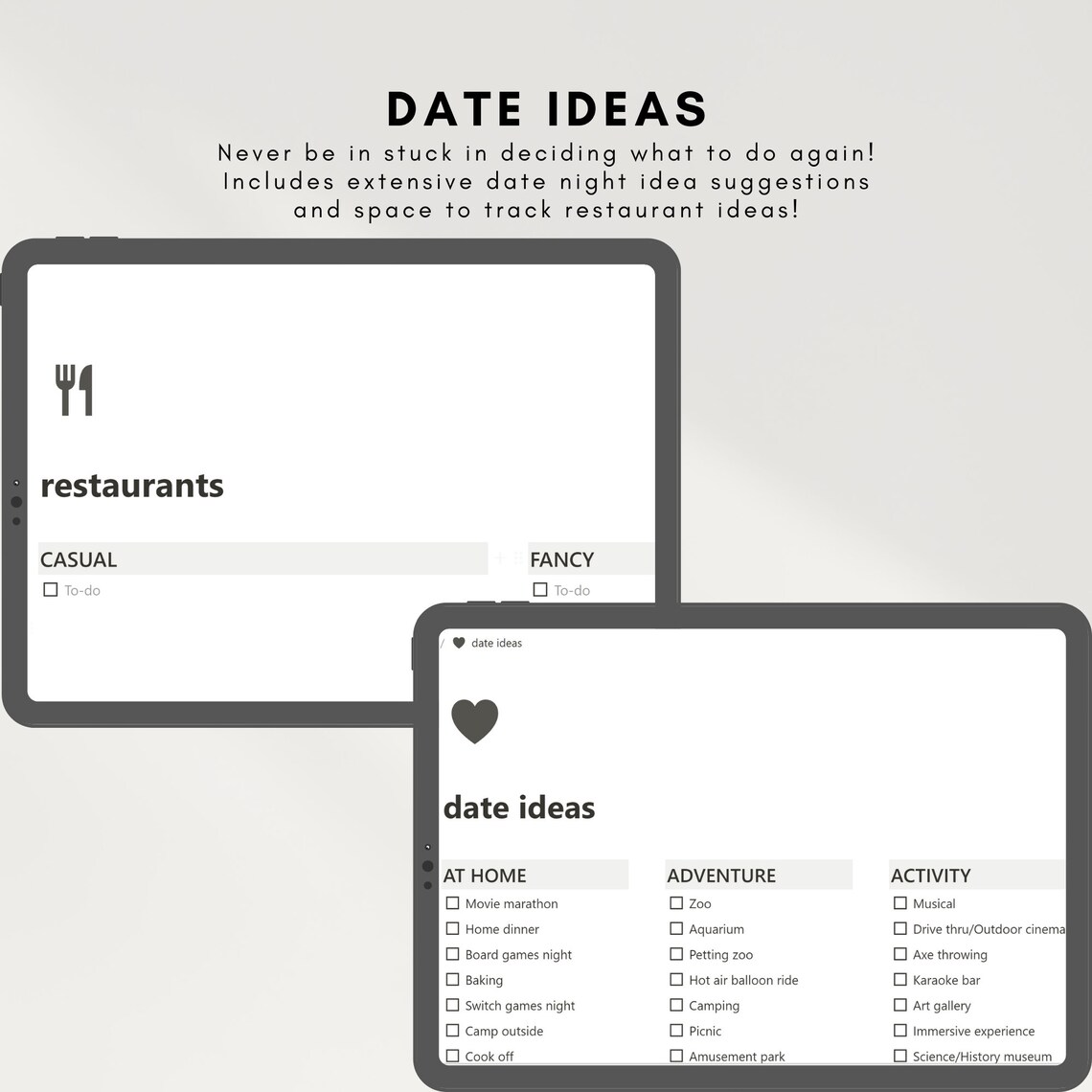 2025 Couples Notion Planner / Relationship Planner, Digital Planner ...