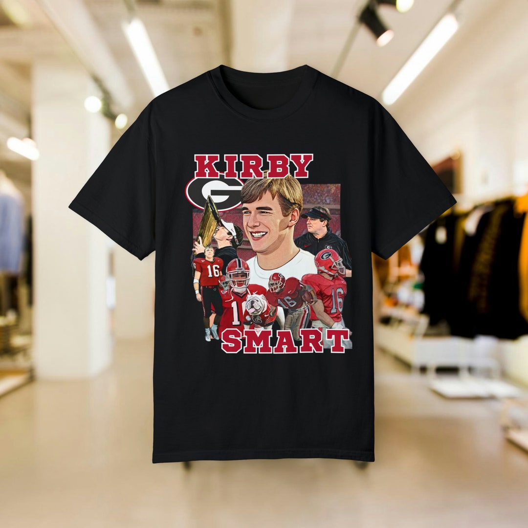 UGA Graphic T Kirby Smart T Shirt Georgia Bulldogs T Shirt - Etsy