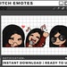 Twitch Emotes. Youtube Emotes. Custom Made Emotes. Streamer. - Etsy