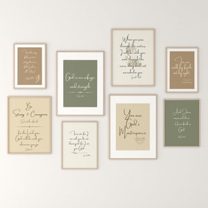 Inspirational Christian Printable Wall Art Instant Download Printable ...