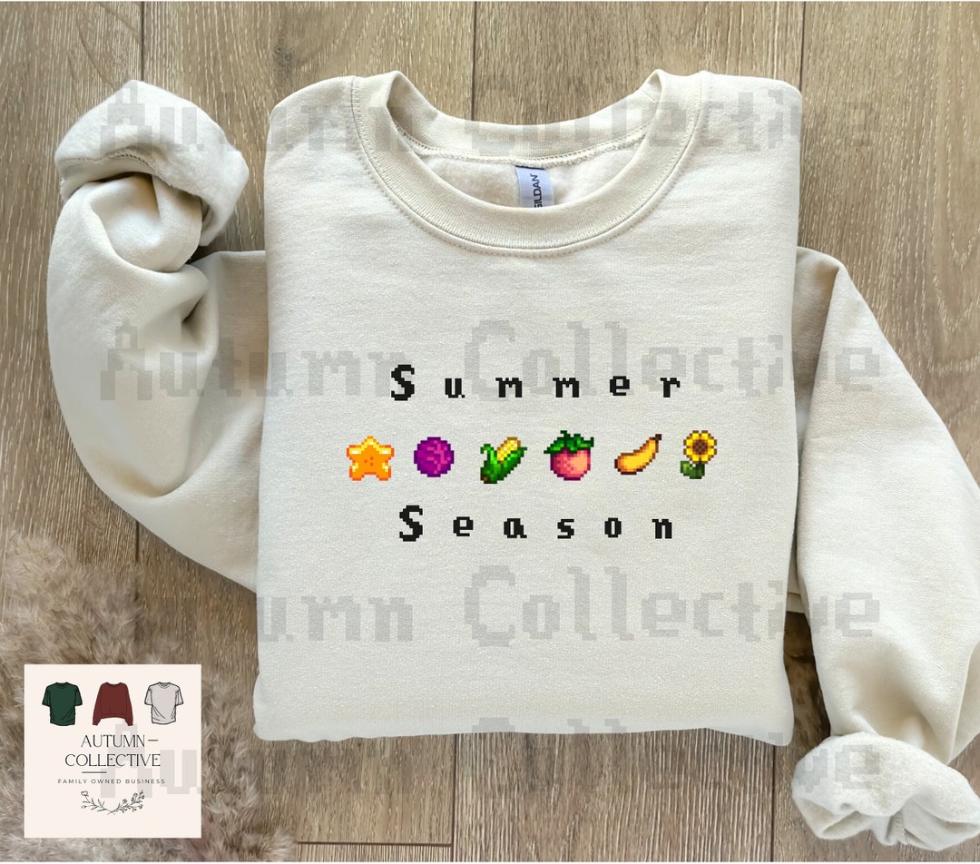 Summer Season Stardew Valley Sweatshirt, Gift for Him and Her, Cozy ...