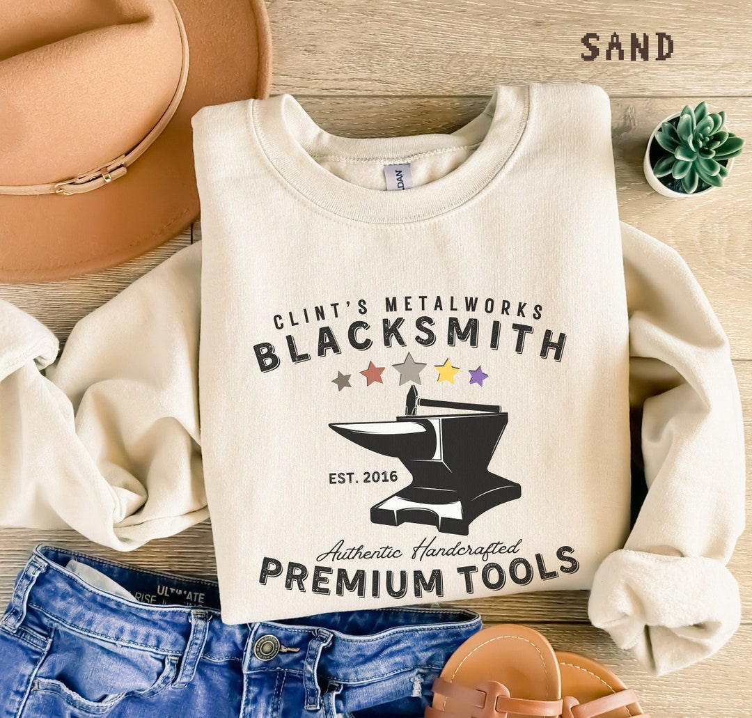 Clint Blacksmith Employee Stardew Valley Sweatshirt, Gift for Him and ...