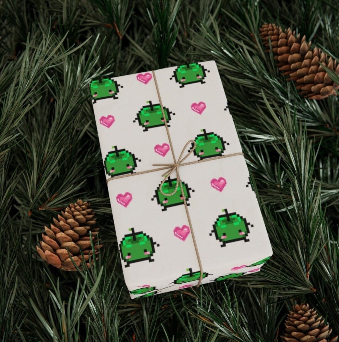 Stardew Valley Junimo Wrapping Paper Cozy Gamer Gift Wrap for Birthdays ...