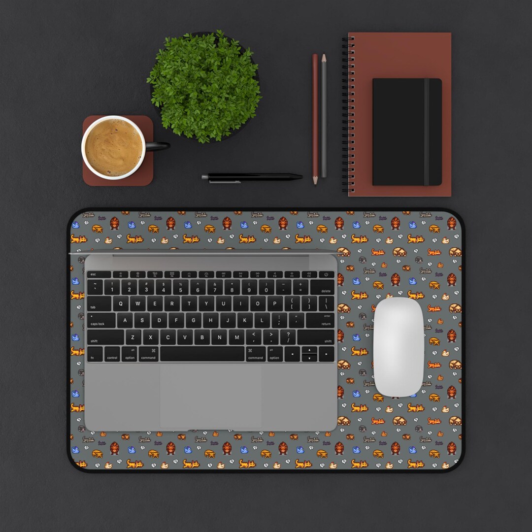 Stardew Valley Inspired Gaming Mouse Pad XL, Cozy Gaming Desk Mat - Etsy
