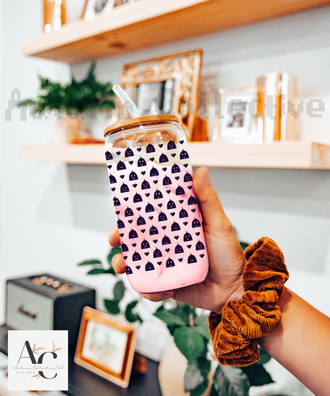 Stardew Valley Krobus Coffee Glass, Gift for Him or Her, Pixel Art ...