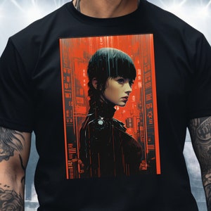 Bladerunner Cyberpunk Replicant Shirt, Cyber Punk Clothing Cyberpunk ...
