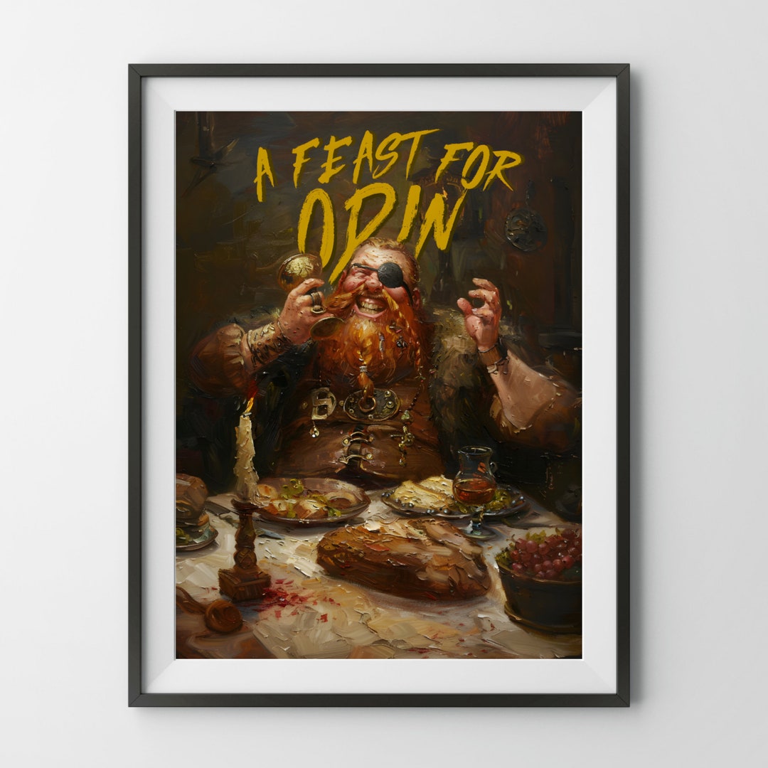 Feast for Odin Board Game Poster, Rosenberg Viking Warriors Polyomino ...