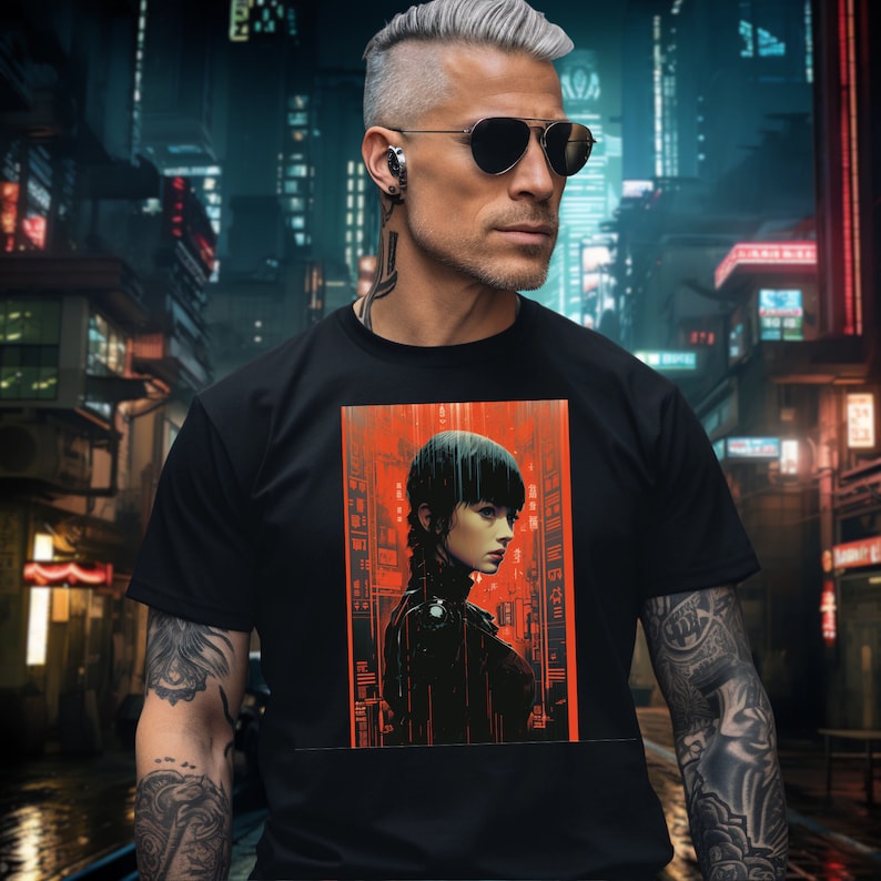 Bladerunner Cyberpunk Replicant Shirt Cyber Punk Clothing - Etsy