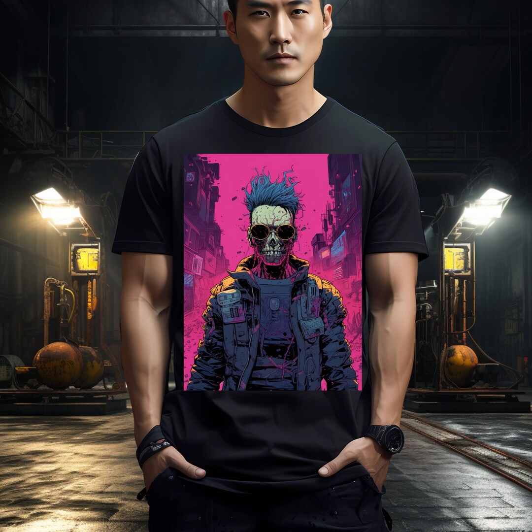 Cyberpunk Undead Road Warrior, Cyber Punk Scifi Science Fiction Comic ...