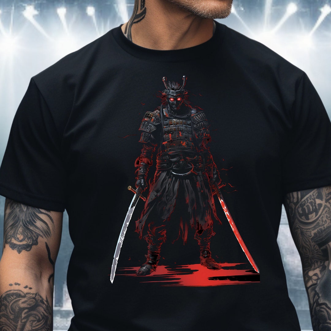 Cyberpunk Robot Samurai Shirt, Cyber Punk Cyberpunk 2077 Samurai ...