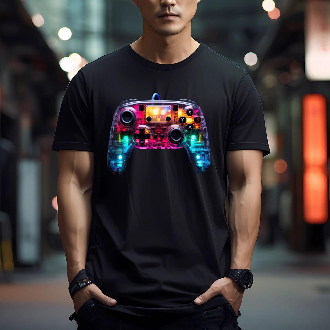 Video Game Controller, Cool Girl Women Men Lover Games Party T-shirt ...