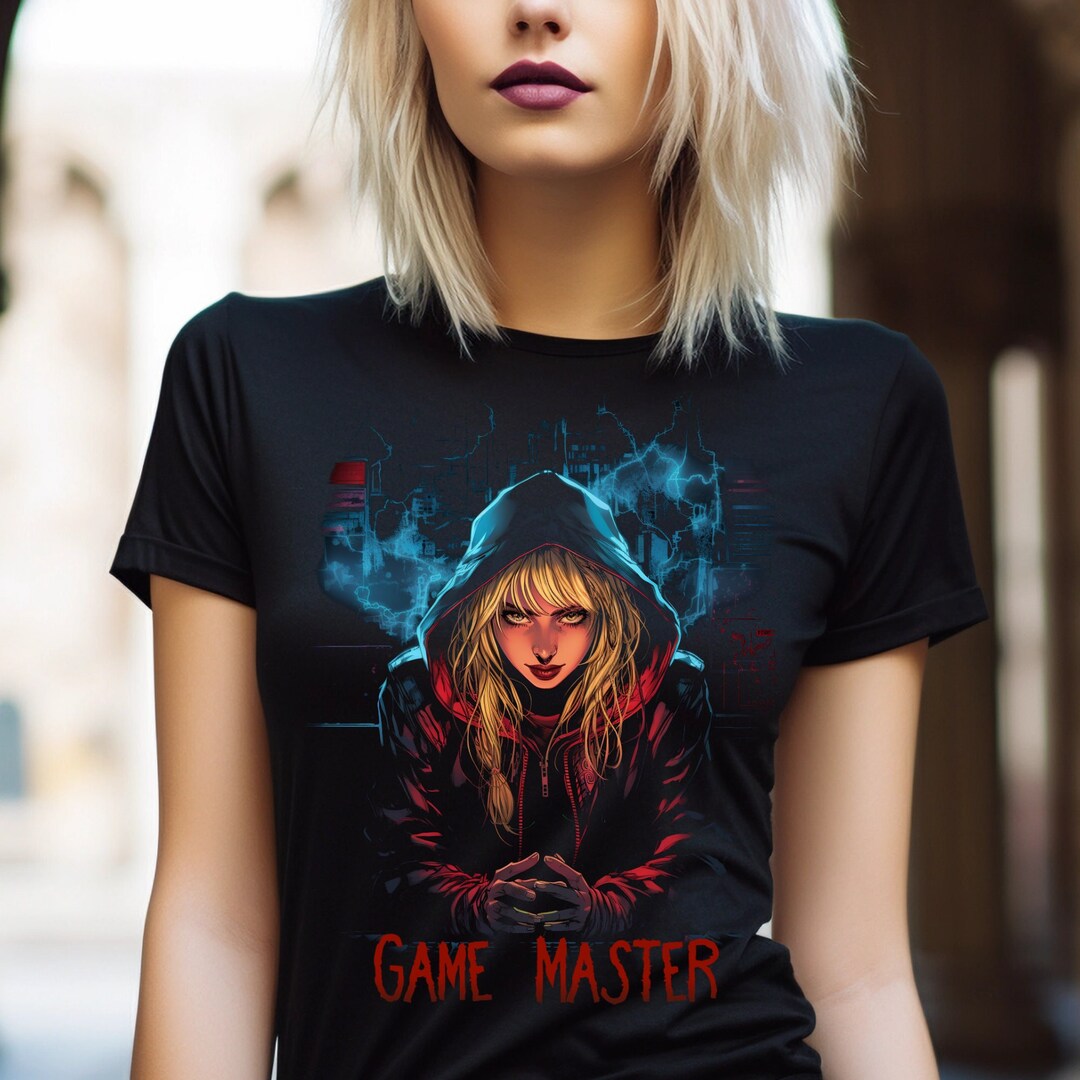 Girl Game Master Shirt, Women Female Dungeon Master Dm Gm Dnd D&d ...