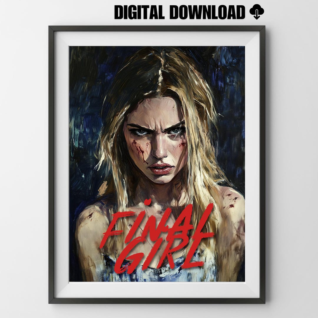 Final Girl Digital Board Game Poster, Horror Vhs Escape Women Adventure ...