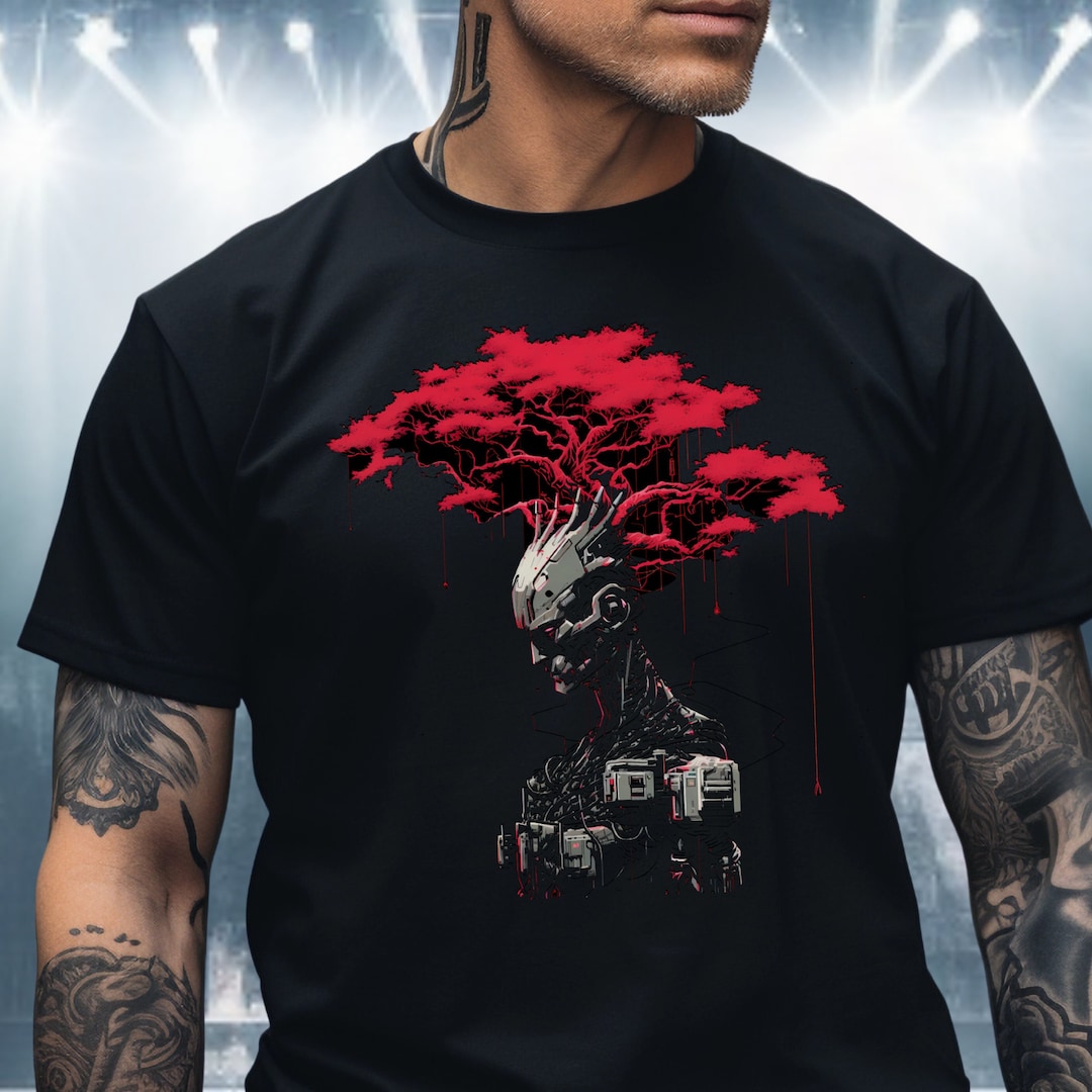 Cyberpunk Shirt, Cyberpunk Clothing Outrun T Shirt Vaporwave Shirt ...