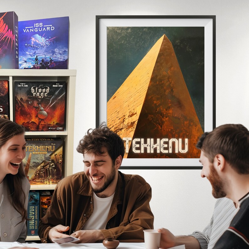 Tekhenu Board Game Poster, Ancient Egypt Obelisk of the Sun Temple ...