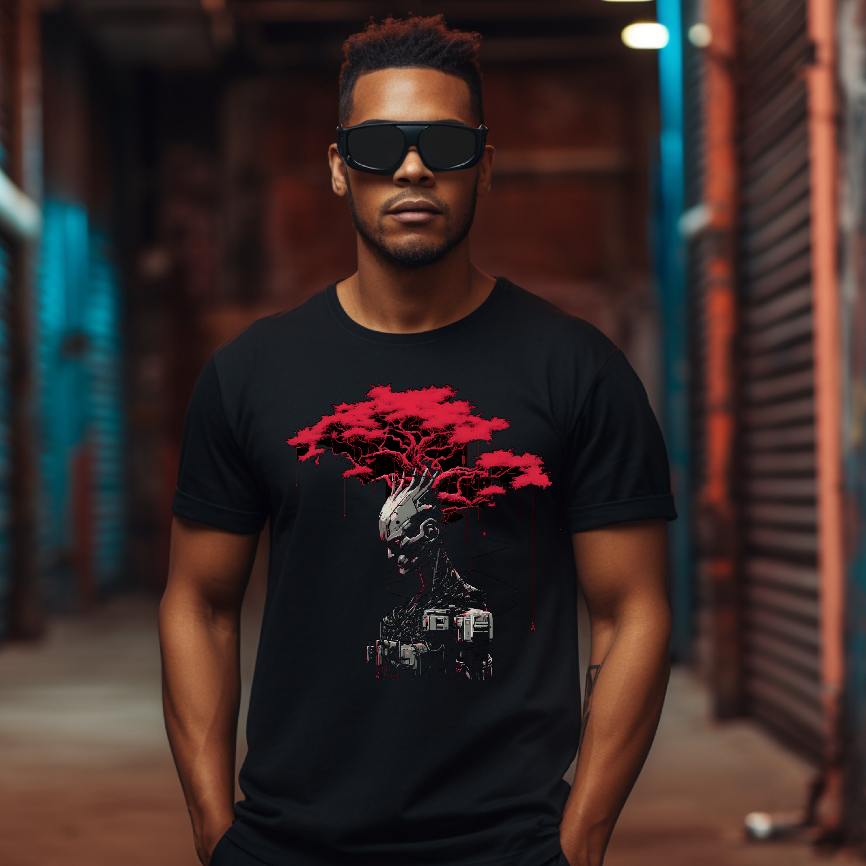 Cyberpunk Shirt, Cyberpunk Clothing Outrun T Shirt Vaporwave Shirt ...