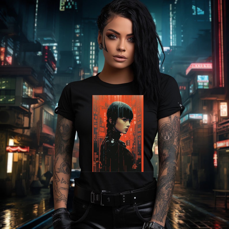 Bladerunner Cyberpunk Replicant Shirt, Cyber Punk Clothing Cyberpunk ...