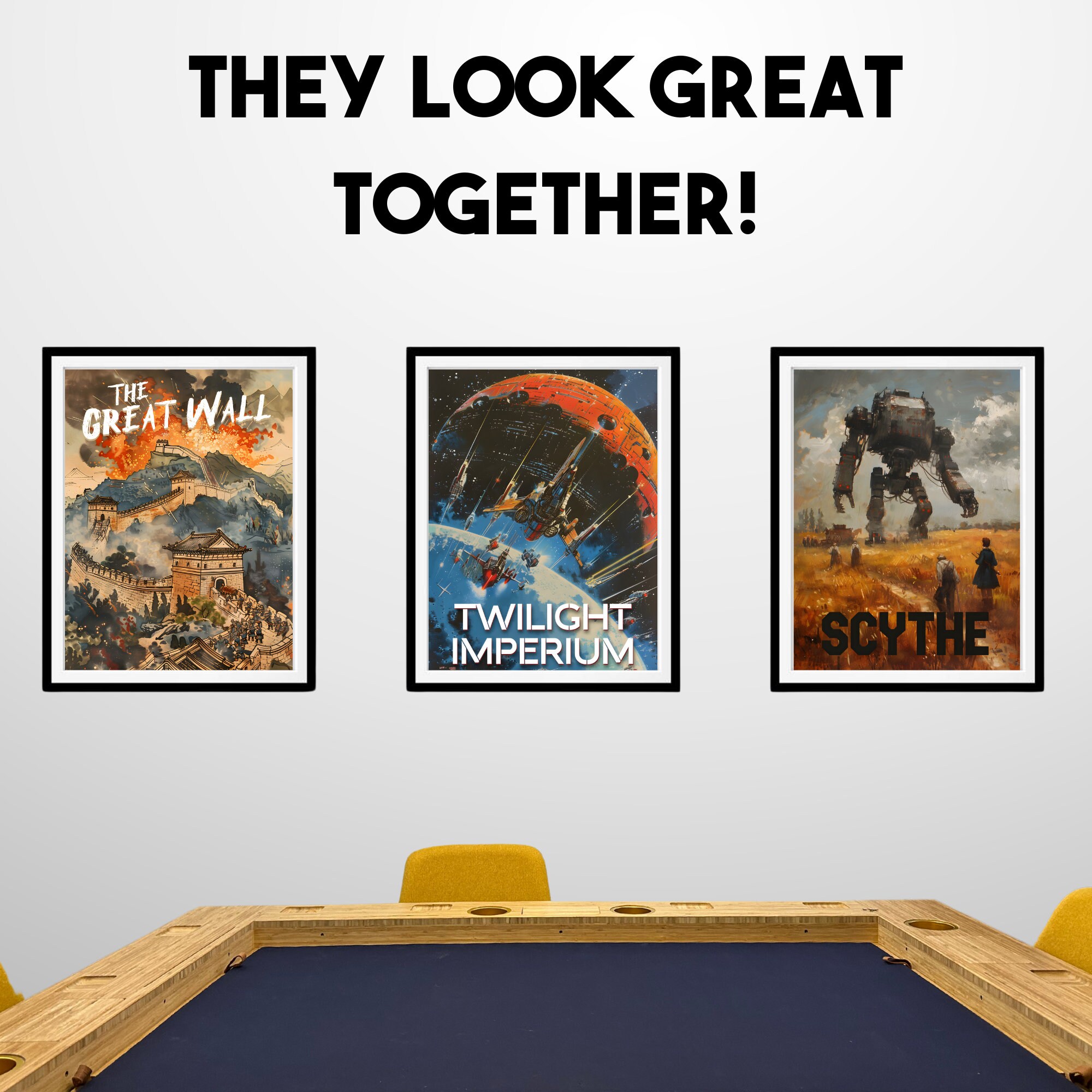 Twilight Imperium Board Game Poster, Scifi Science Fiction Space Board ...