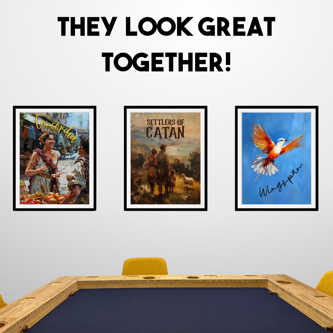 Settlers of Catan Board Game Poster, Family Board Game Top Classic Euro ...