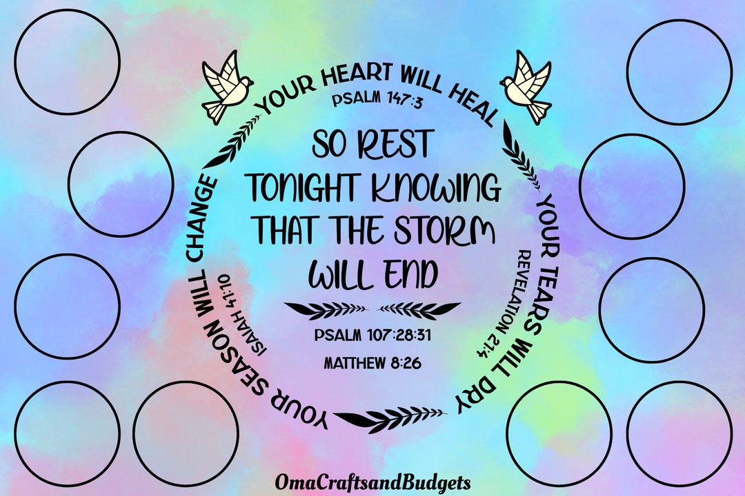 The Storm Will End Scratch Off - Etsy