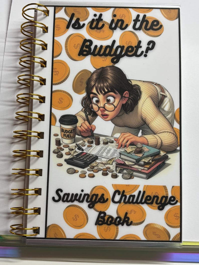 Is It in the Budget Savings Challenge Book - Etsy