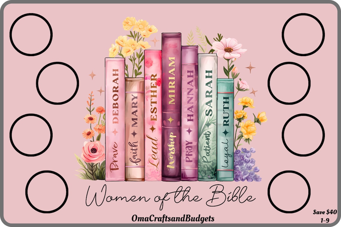 Women of the Bible V.2 Scratch Off - Etsy