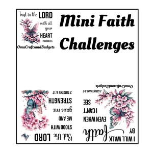 Faith Mini Savings Challenges With a Twist - Etsy