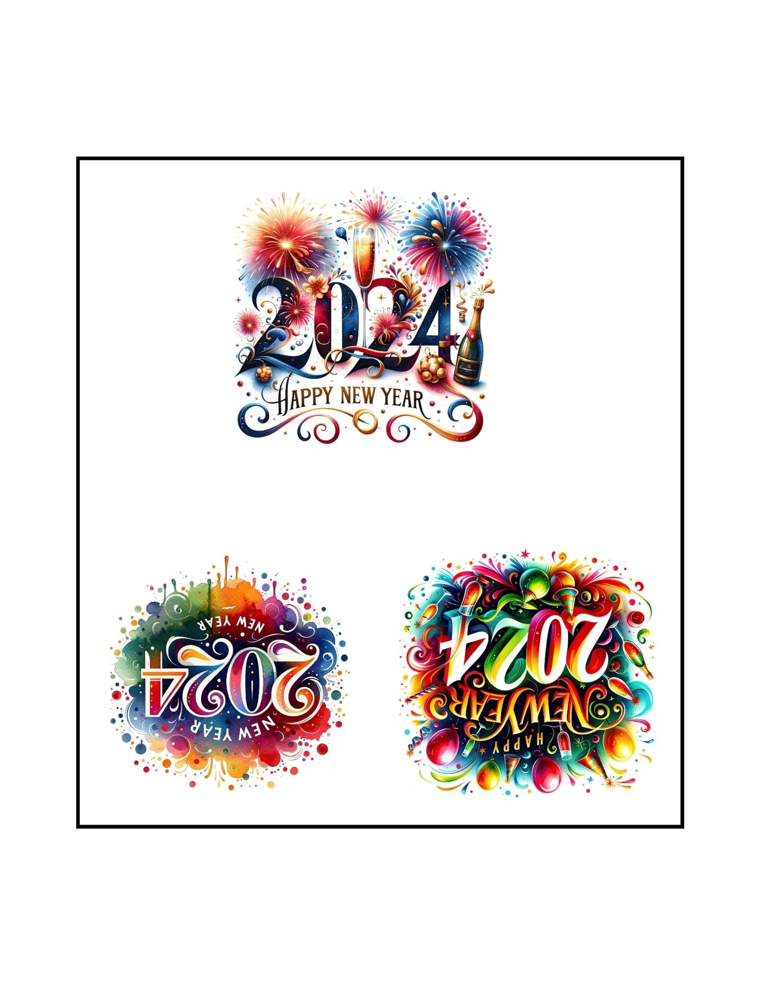 Happy New Year 2024 Mini Savings Challenges - Etsy