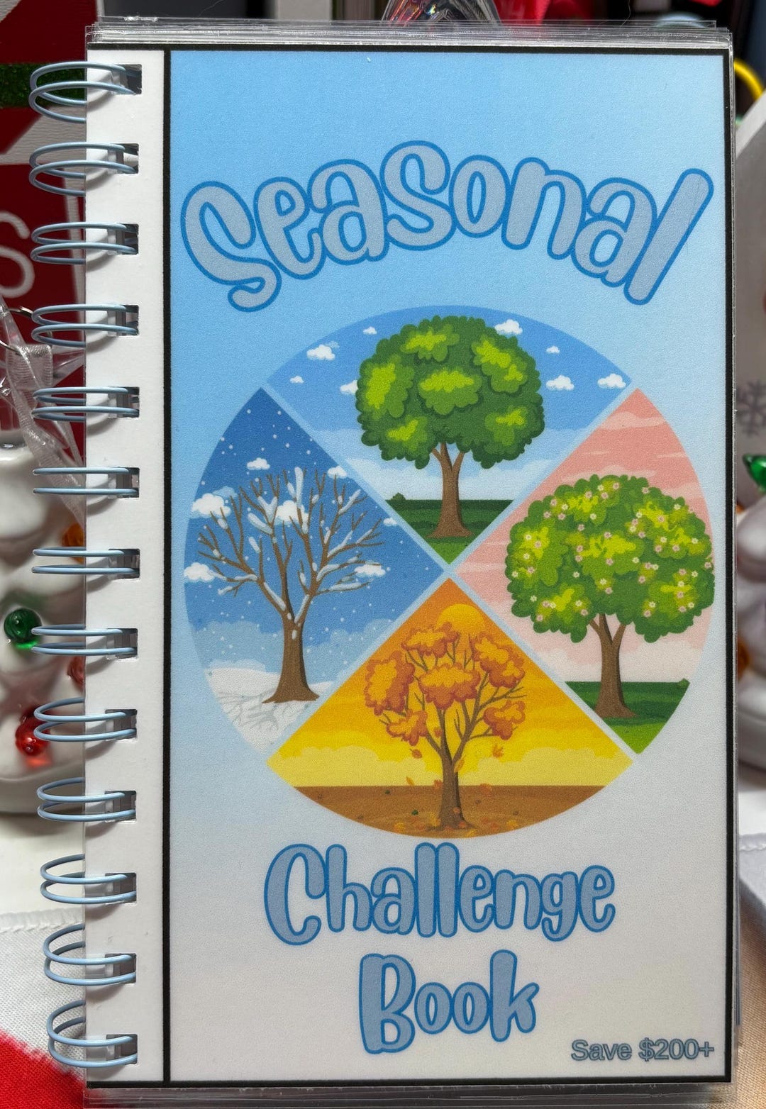 Seasonal Challenge Book - Etsy
