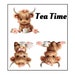Highland Cow Tea Time Mini Savings Challenges - Etsy