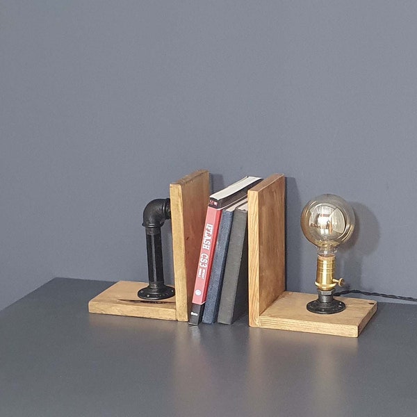 Bookend Lamp - Etsy