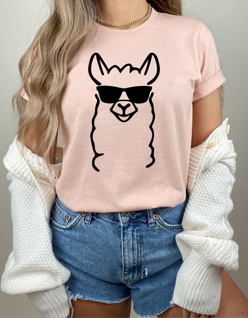 Llama Shirt Llama T Shirt Cute Llama Shirt Llama Ts Cute Llama T