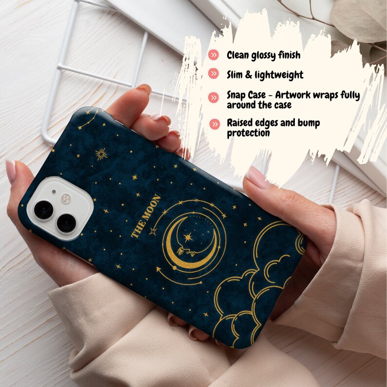 Tarot Card - Celestial Sun and Moon - Space Astrology Stars Phone Case ...