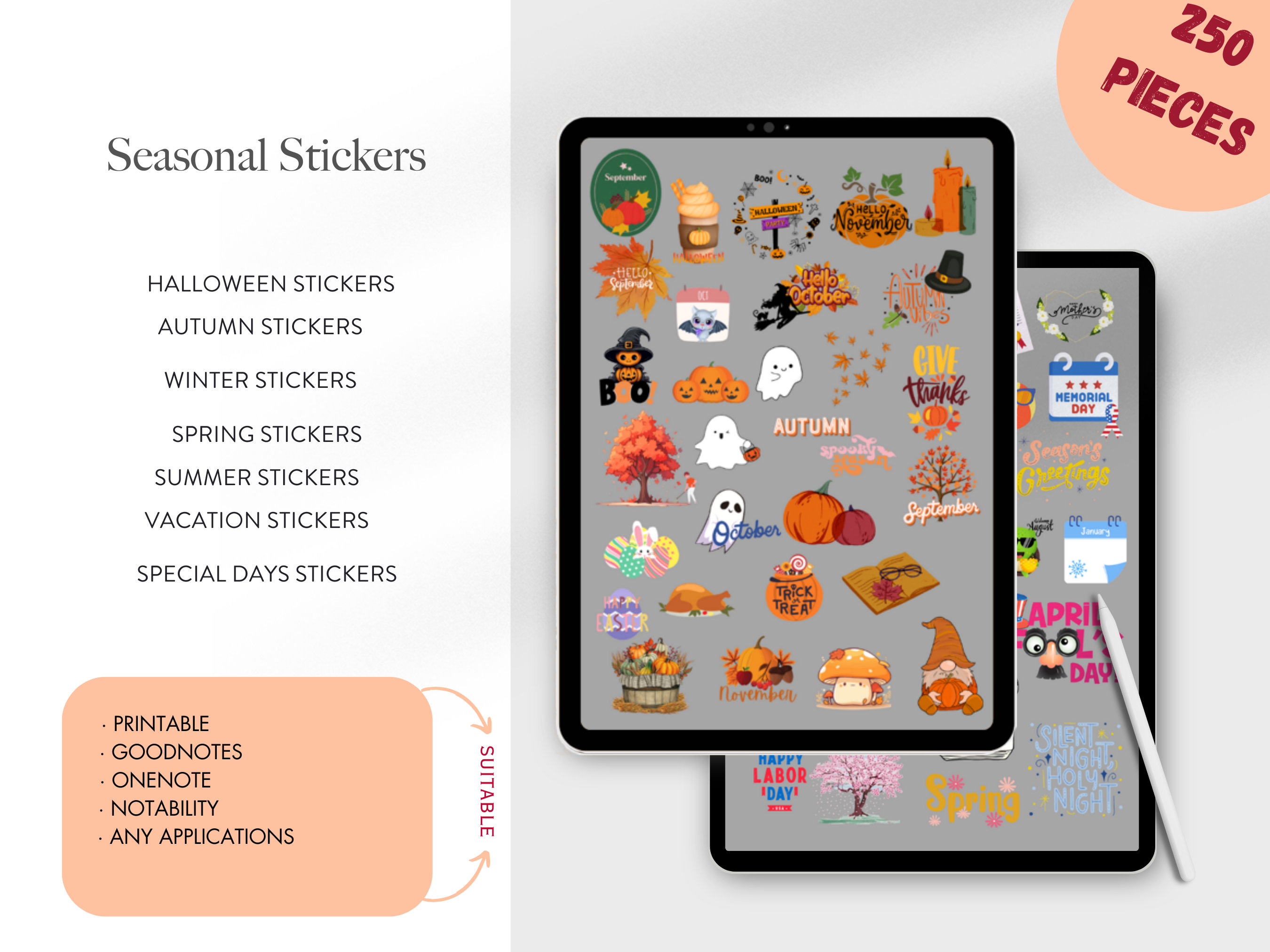 1352 Hyperlinked Sticker Book, Halloween Stickers, Christmas Stickers ...